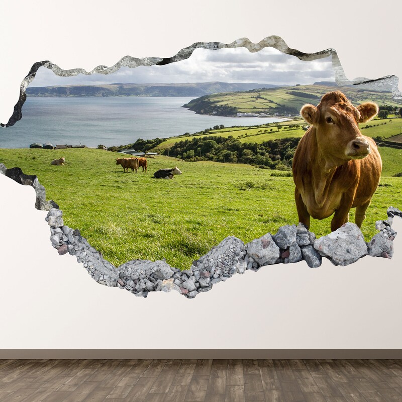 Farm Wall Decal - Etsy