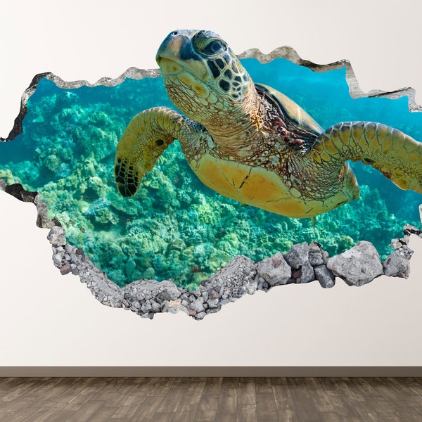 Turtle Wall - Etsy