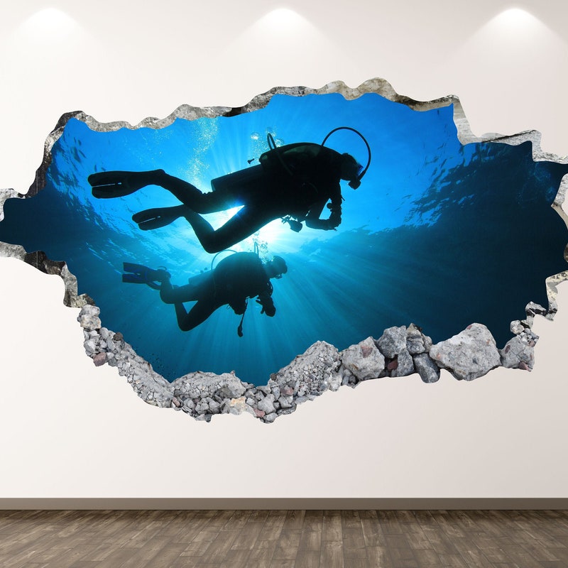 Scuba Diving Decals - Etsy