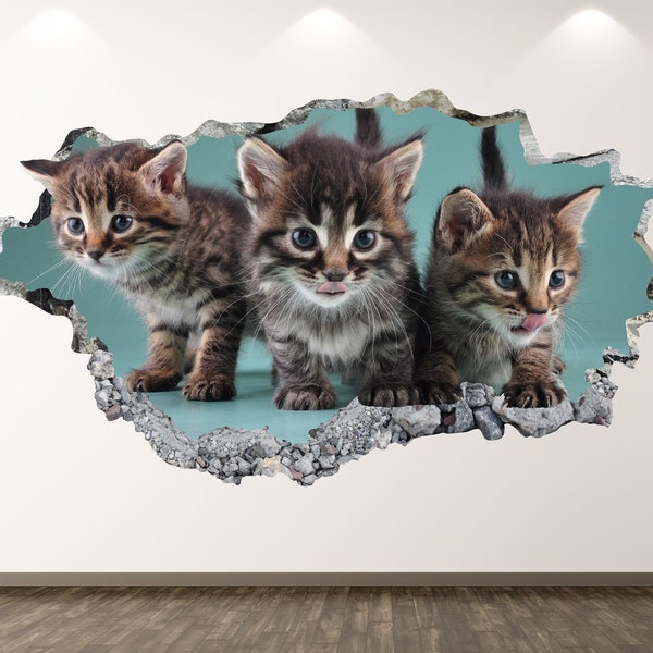 Cat Wall Decals - Etsy