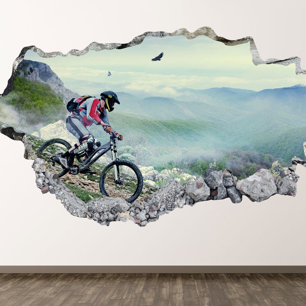 Bike Wall Decal - Etsy