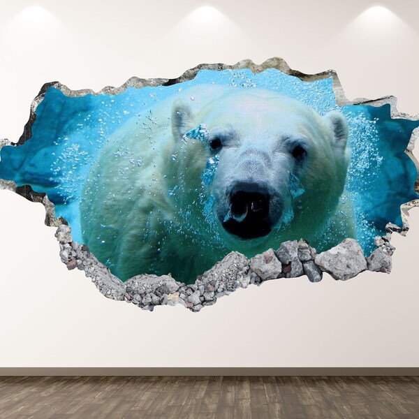 Polar Bear Decals - Etsy