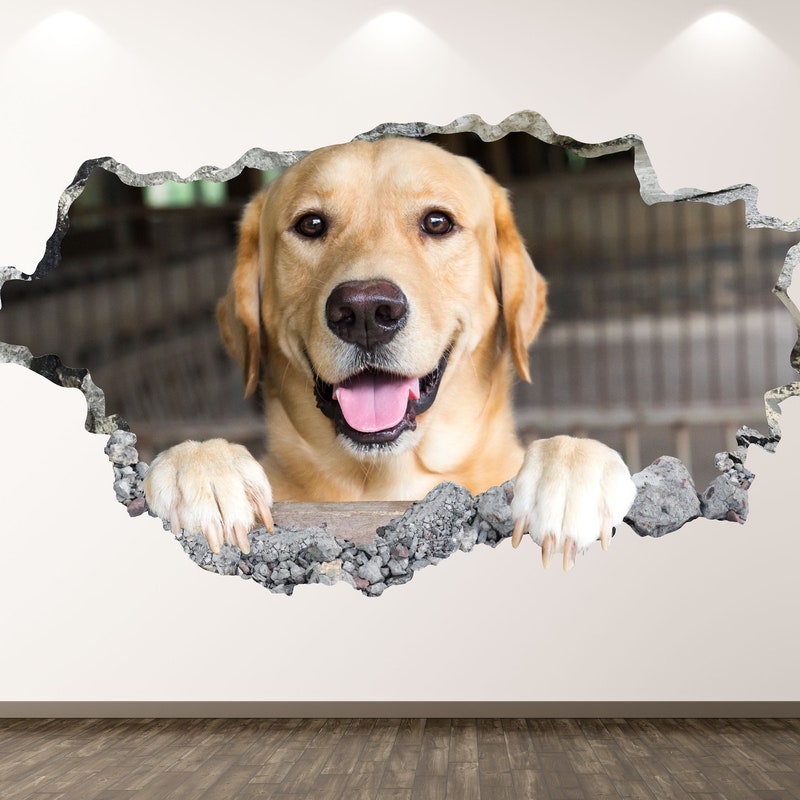 Dog Wall Decal - Etsy