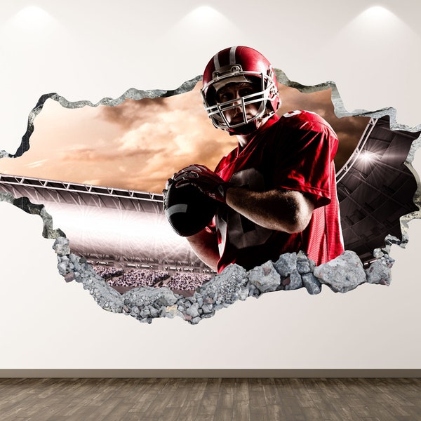 Football Mural - Etsy
