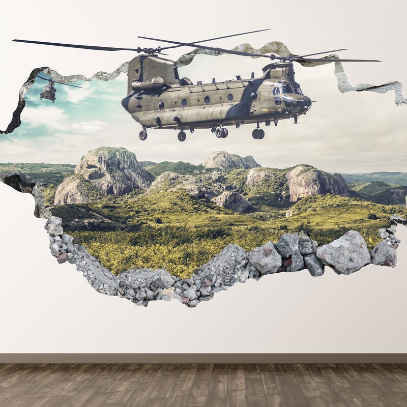 Helicopter Decor - Etsy