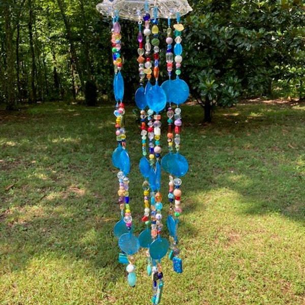 Crystal Wind Chime - Etsy