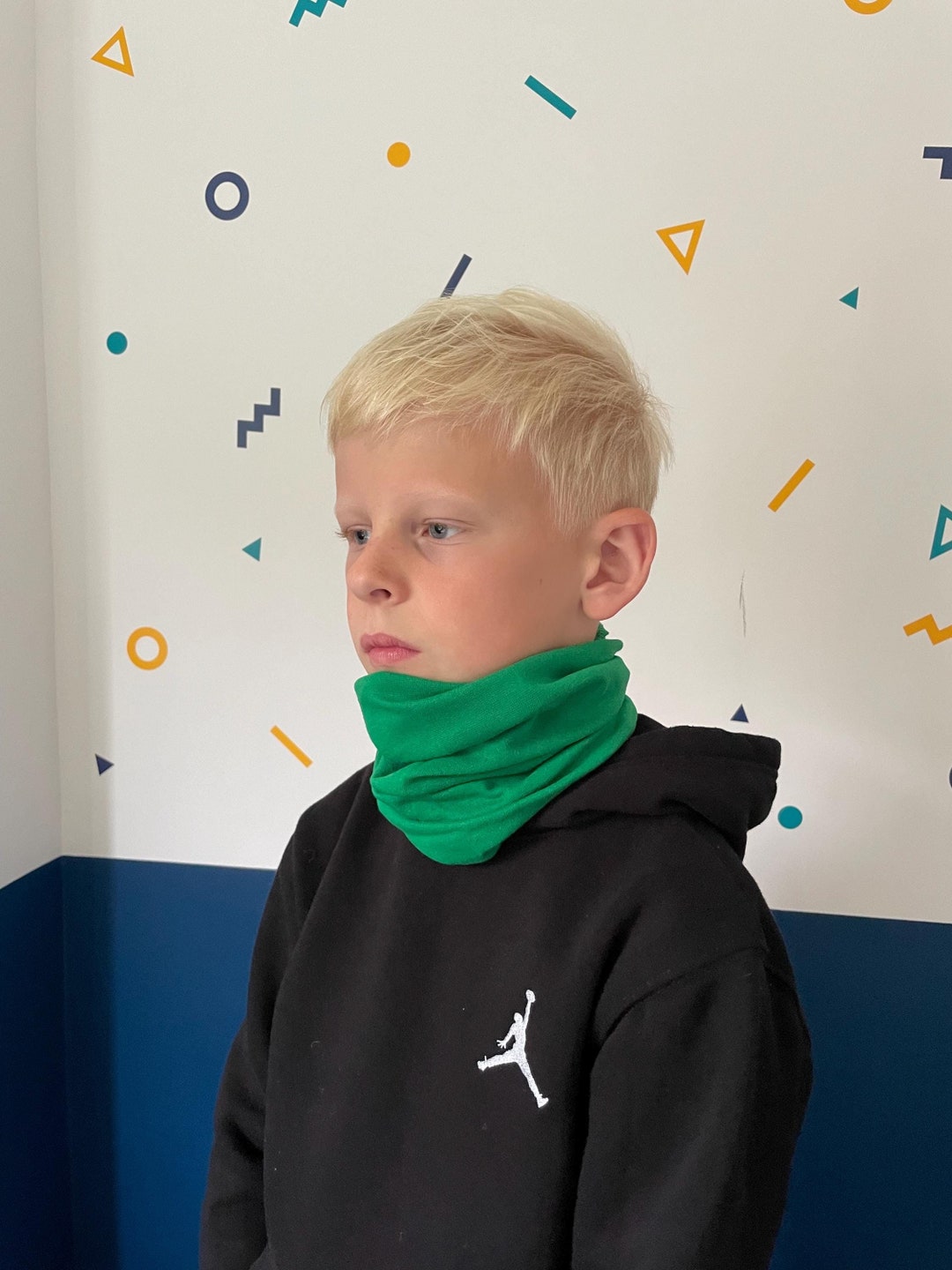 Kids Plain Green Snood| Children's Pink Snood| Kids Neck Warmer| Kids ...