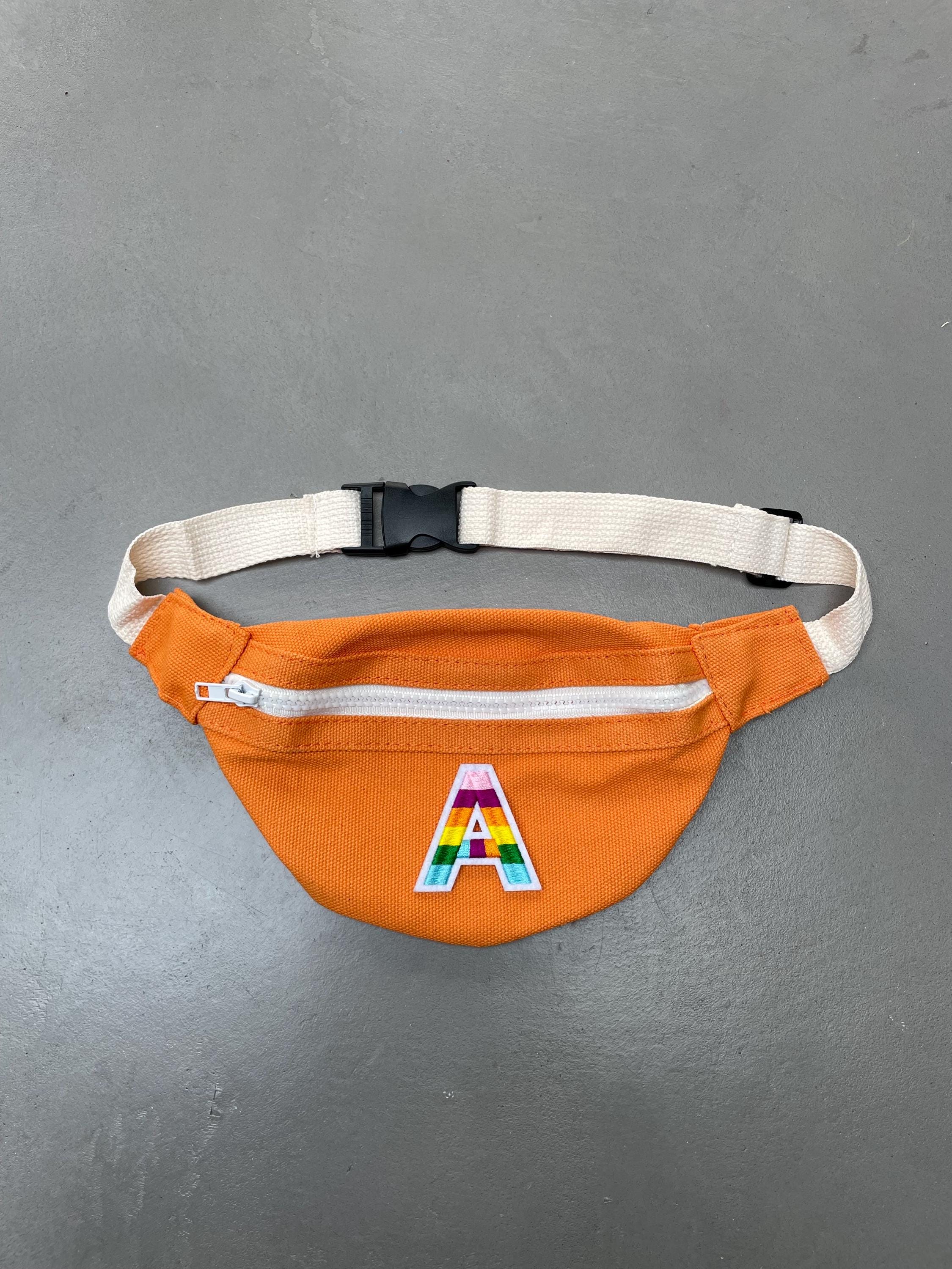 Kids Personalised Bum Bag With Initial| Children's Custom Crossbody Bag ...