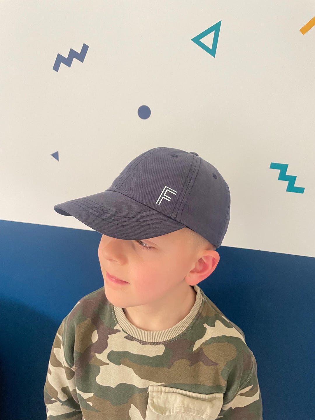 Personalised Toddler Baseball Cap, Personalised Junior Baseball Cap for ...