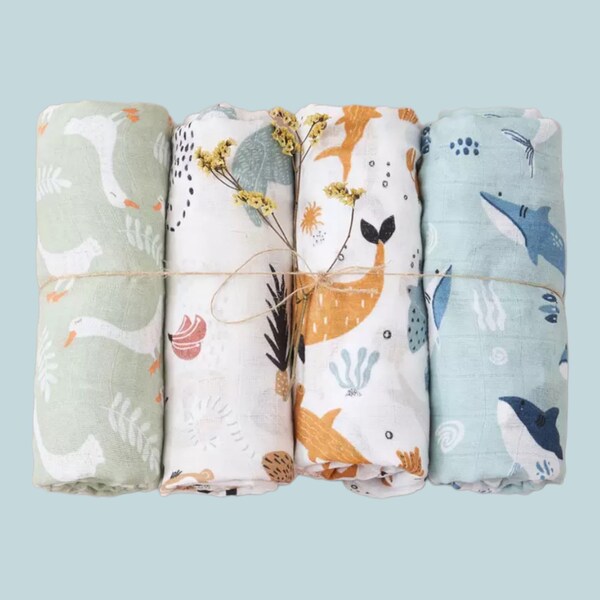 Large Muslin Blanket - Etsy UK