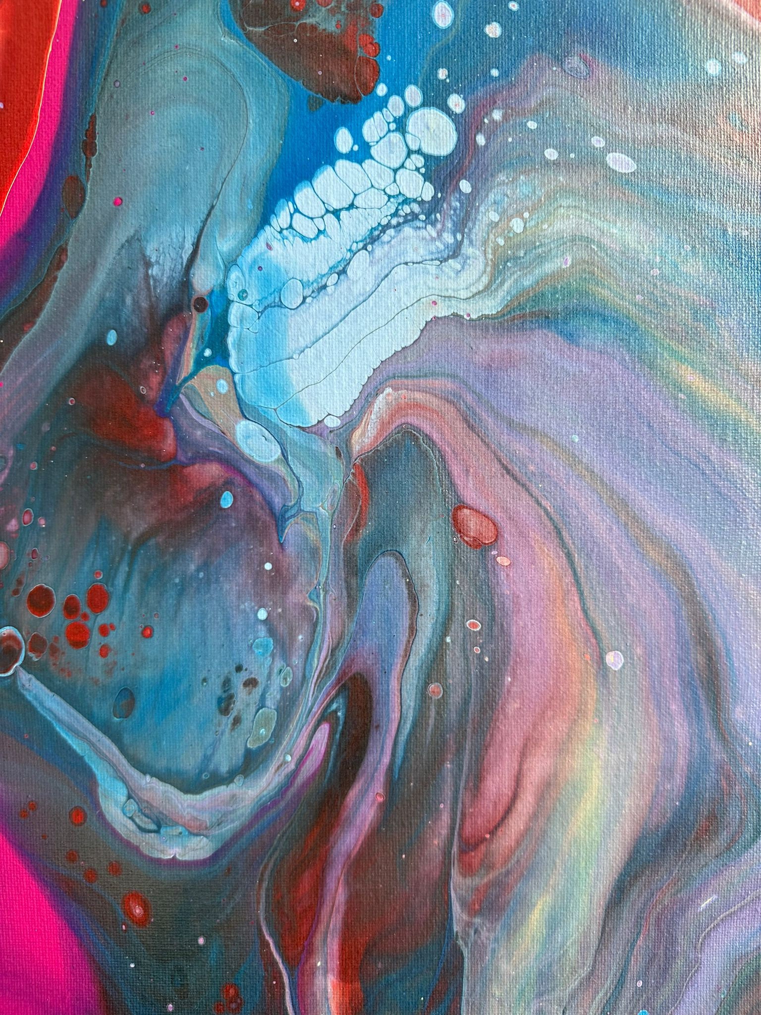 Color Flow FLUID ART 11x14 Original Artwork - Etsy