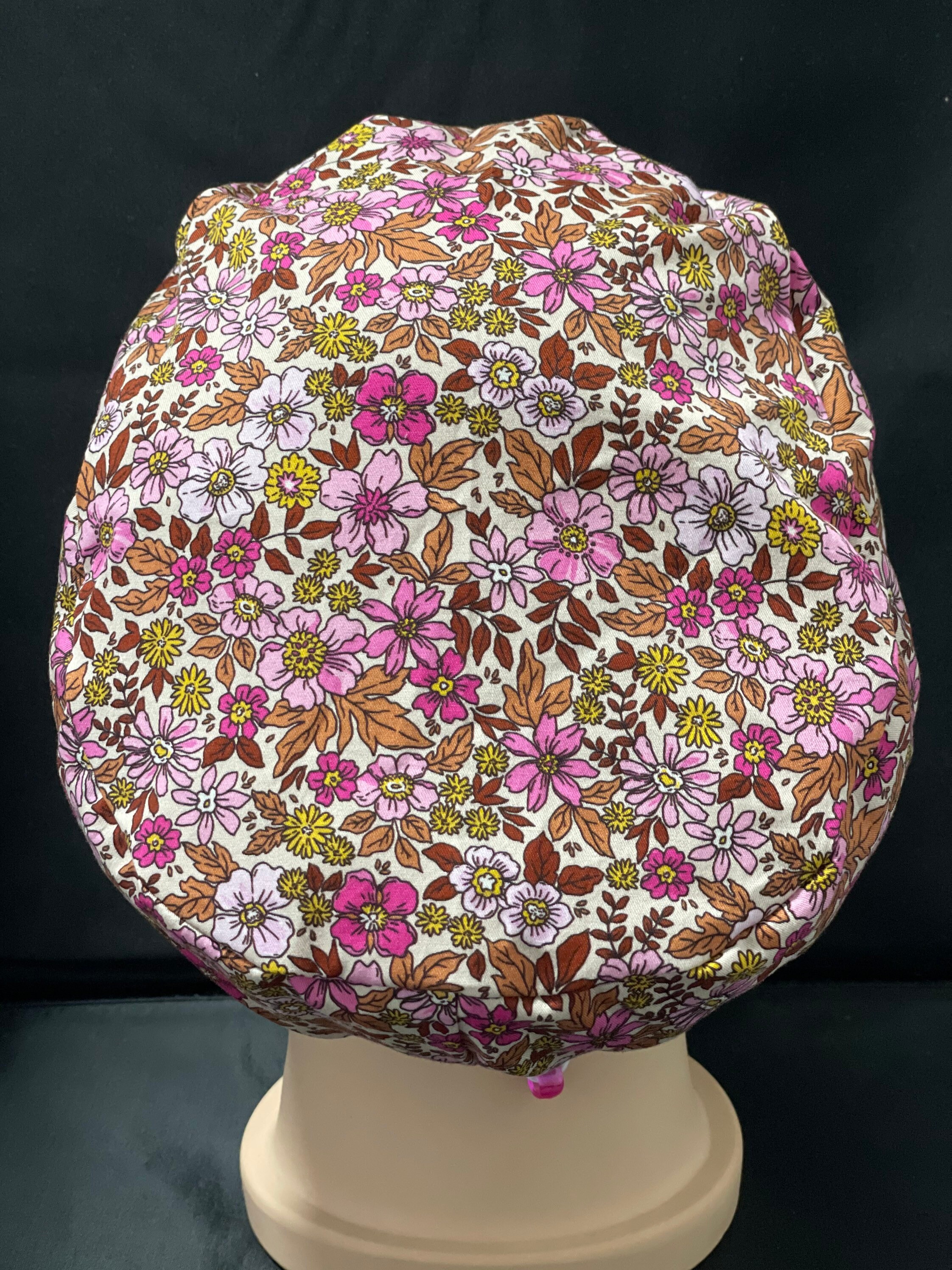 Matilda Floral Scrub Hat for Womenscrub Cap Scrub Cap for - Etsy