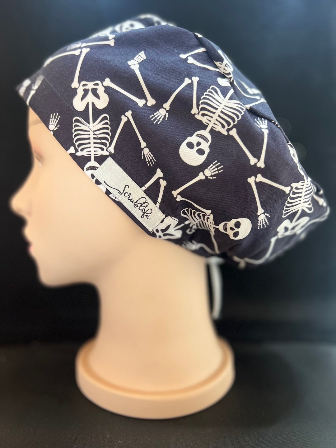 Dem Bones Dem Bones Scrub Hat for Women,scrub Cap, Scrub Cap for Woman ...