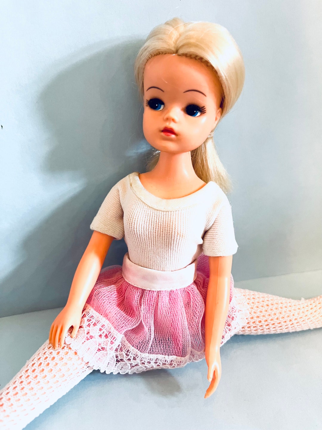 1970-1980s Vintage Pedigree Sindy Doll Original Ballet Outfit Ballerina ...