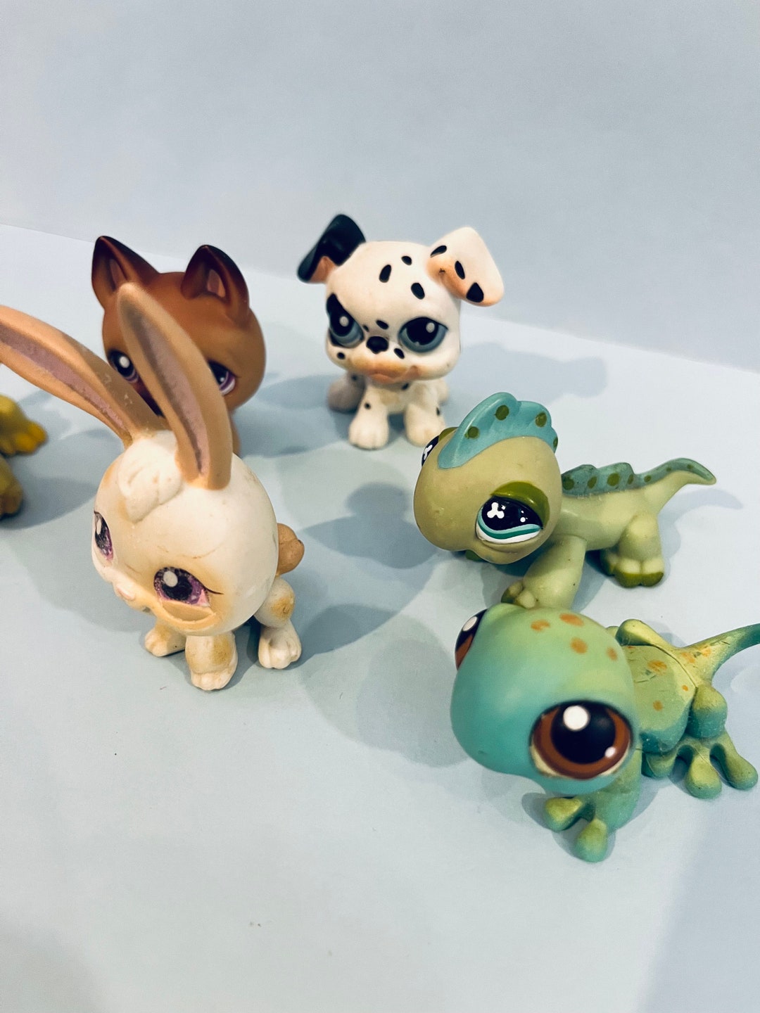 2007 Hasbro LPS Original Littlest Pet Shop Figures Lot Authentic Pets ...