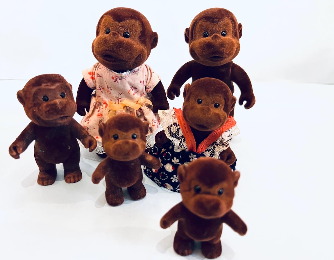 1980s | RARE Vintage Forest Family | Sylvanians | Sylvanian Family ...