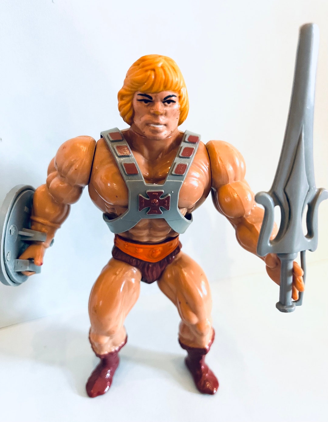 1980s Vintage COMPLETE He-man Malaysia | With Original Weapons | Mattel ...