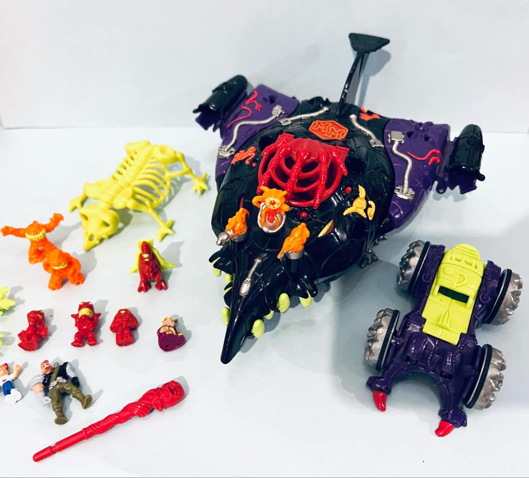 1992 Rare | Vintage Bluebird | MIGHTY MAX | Takes on Terror Talons ...