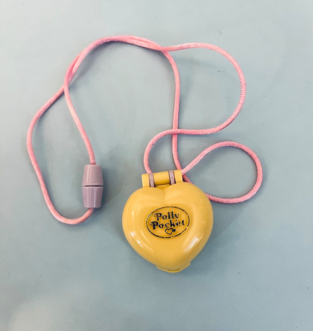 1991 Vintage Bluebird Polly Pocket RARE Polly in Her Bedroom Pendant ...