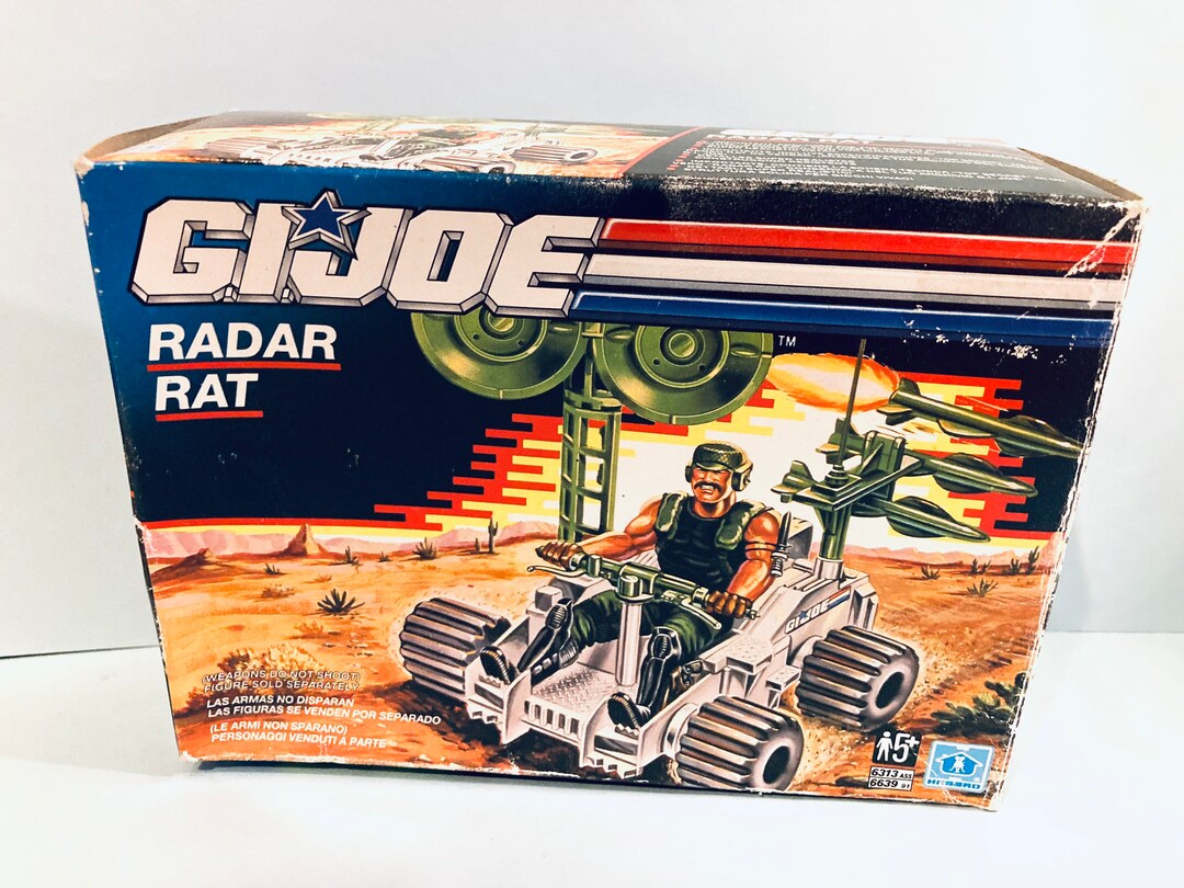 1980s Vintage Complete Radar Rat GI. Joe G.I Joe - Etsy