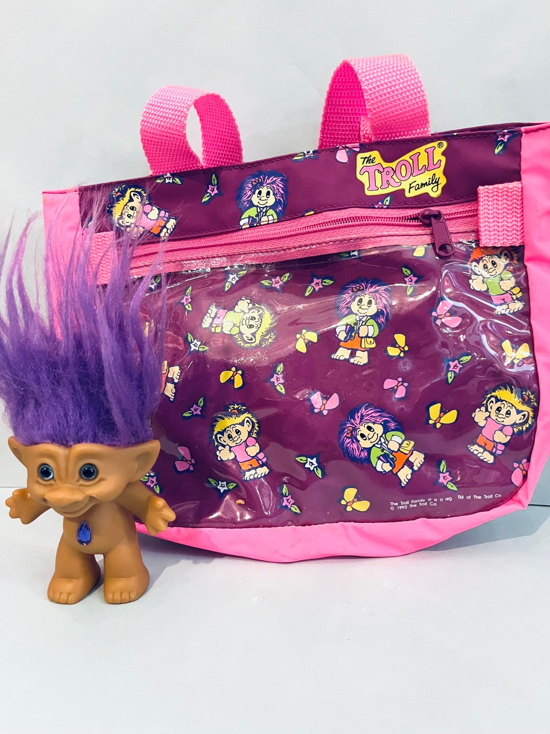 1992 Vintage | Original the Troll Family | Lucky Troll | Wish Troll ...