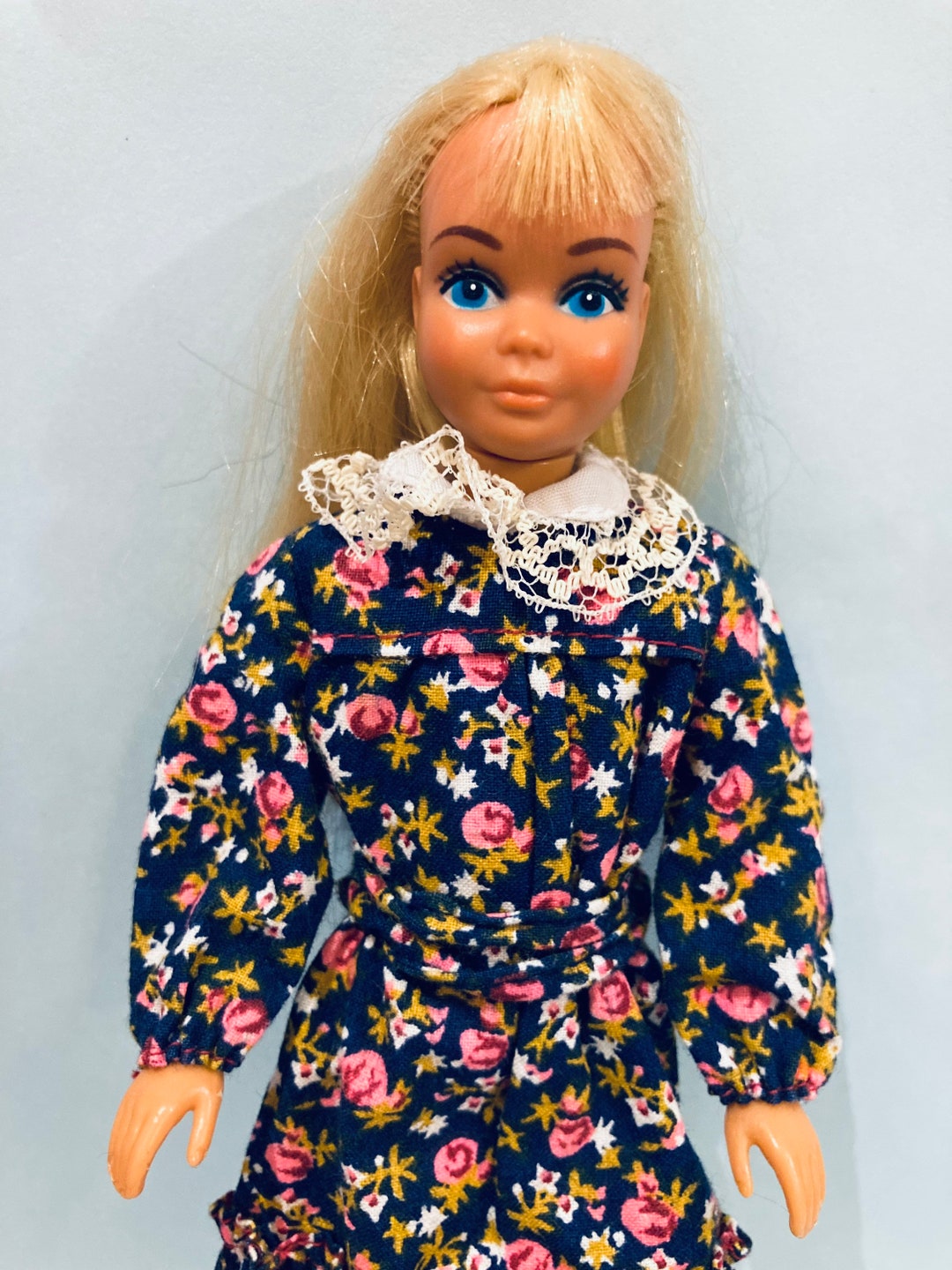 1970s Vintage Mattel Skipper Doll + Dress and Shoes - Etsy