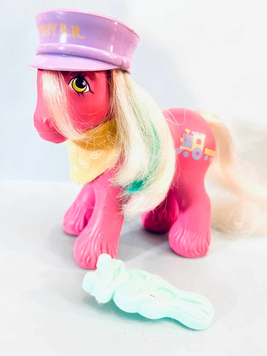 1980s Vintage COMPLETE My Little Pony Big Brother Steamer G1 Boy Pony ...