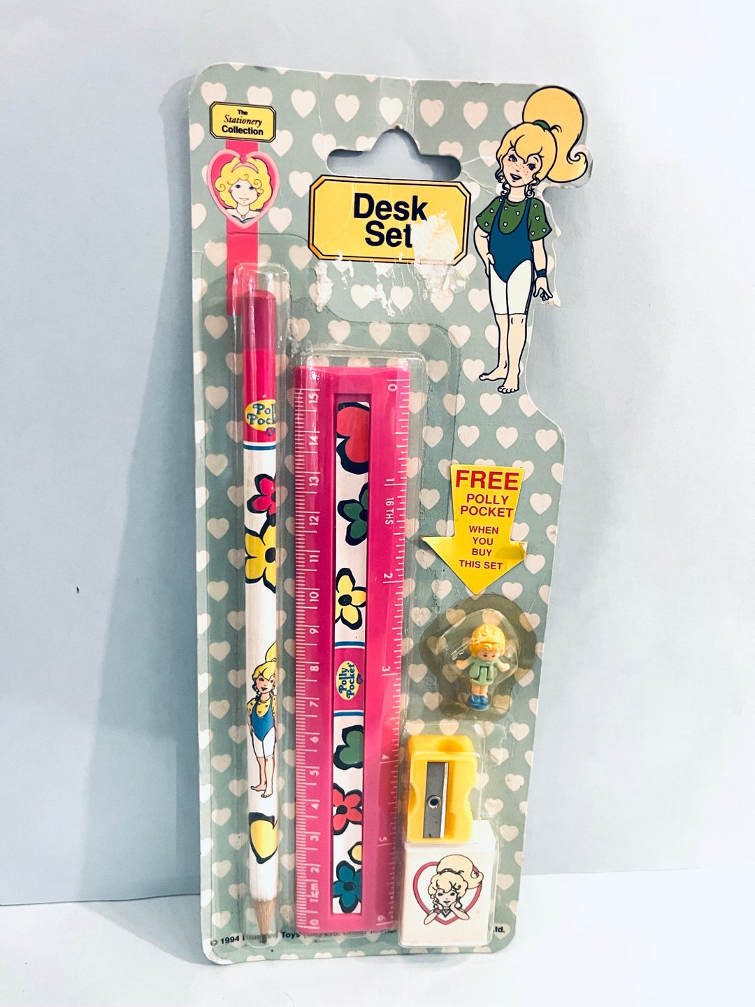 1980 Vintage Ultra Rare Stationery Set Bluebird Polly Pocket ...