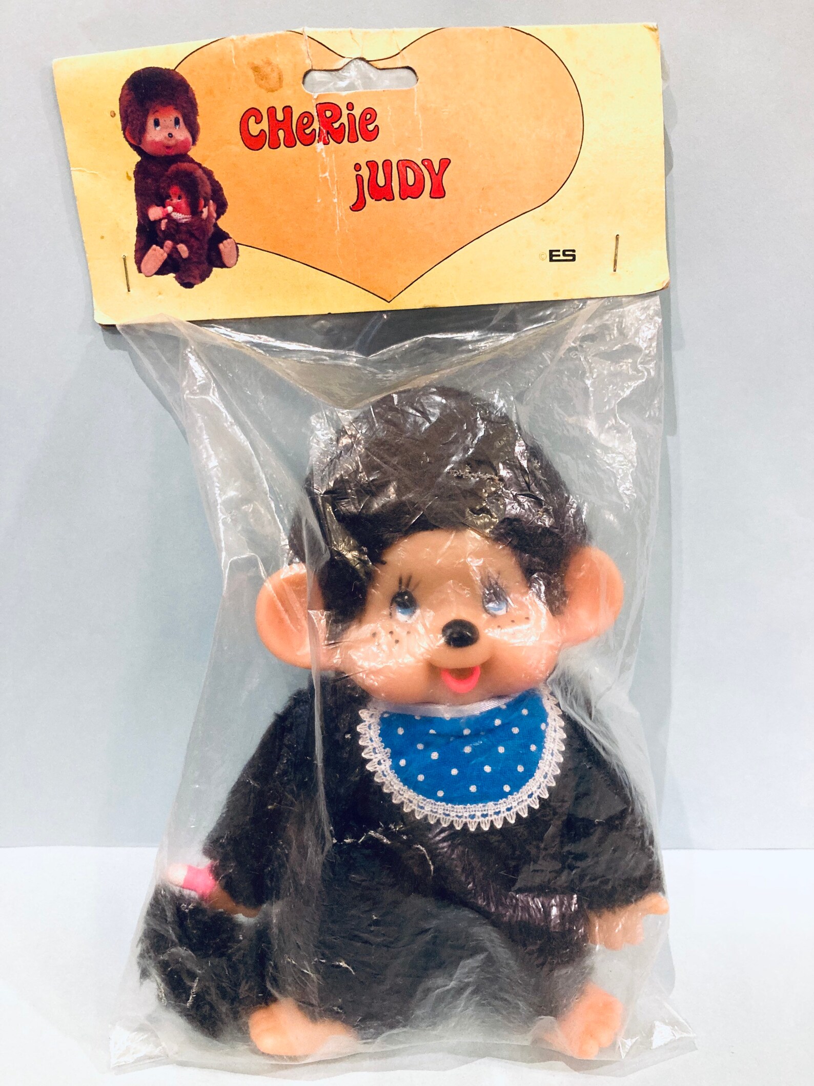 1970s Vintage Bølle Monchhichi Cherie Judy Monkey Plush toy | Etsy