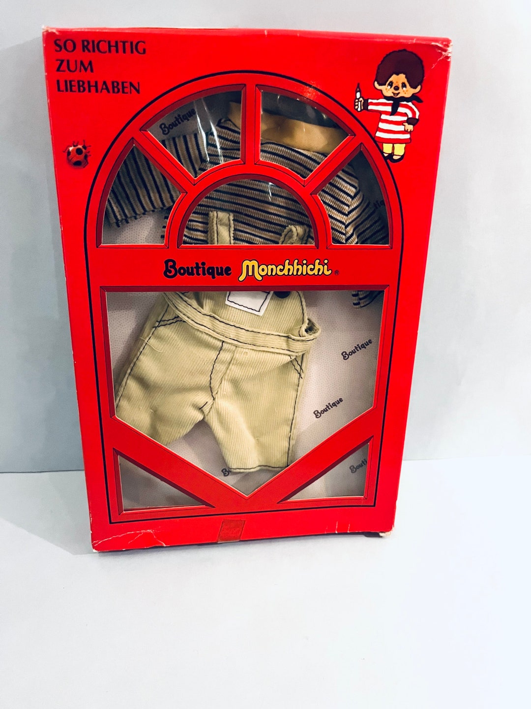 1980s Vintage Clothing Bølle New in Box Monchhichi Sekiguchi Wear MIB ...