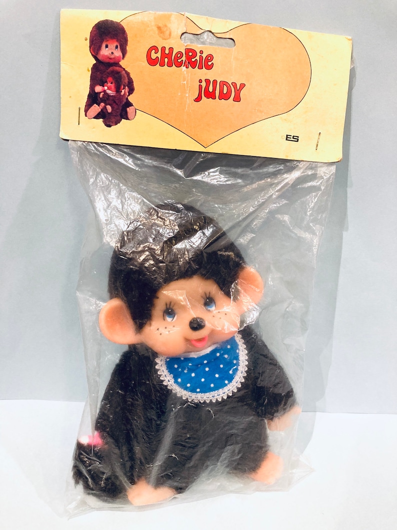 1970s Vintage Bølle Monchhichi Cherie Judy Monkey Plush Toy - Etsy