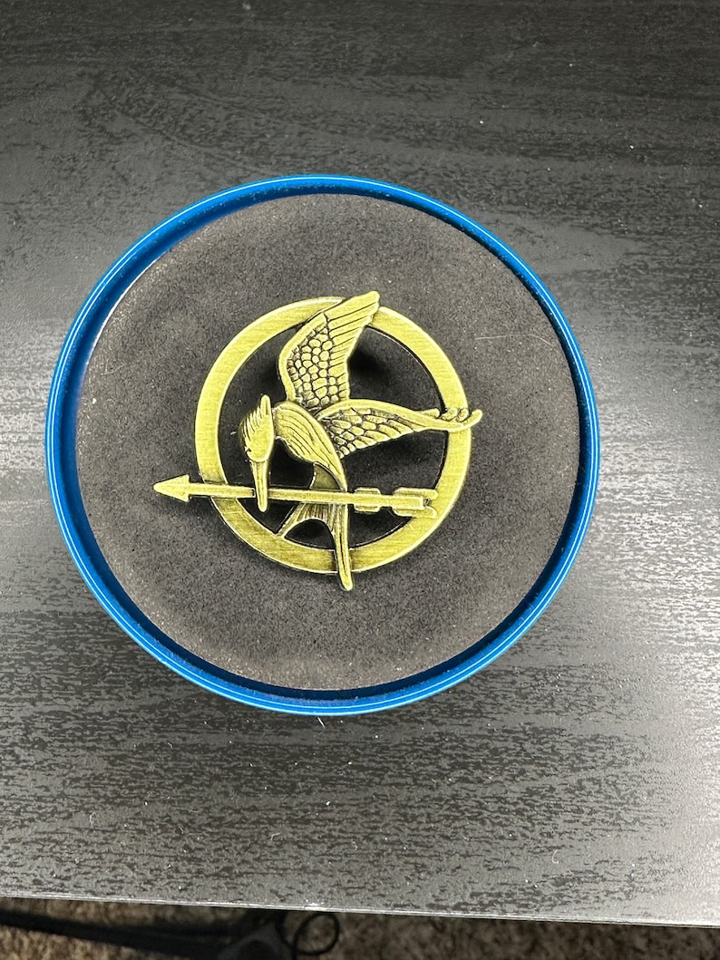 Mockingjay Pin - the Hunger Games - Catching Fire - Rebellion - Bird - Etsy