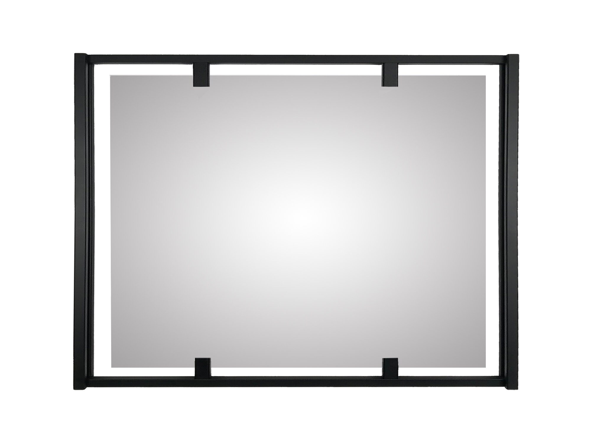 Floating Mirror Bathroom Mirror Modern Metal Mirror - Etsy