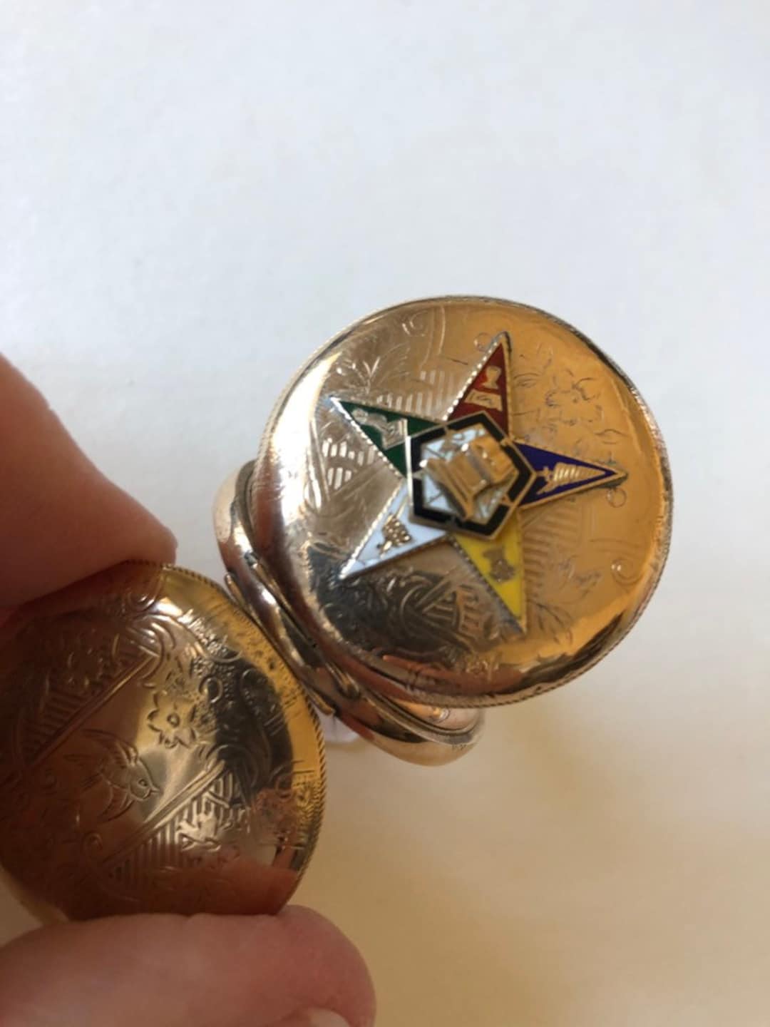 Elgin Lady's Eastern Star Pocket Watch - Etsy
