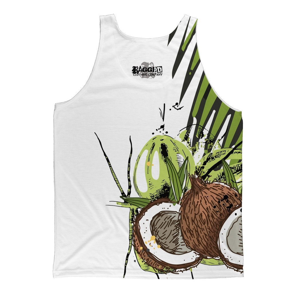 Coconut Stand Alloverprint Classic Tank Top - Etsy