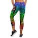 Flash Dance Capri Leggings - Etsy