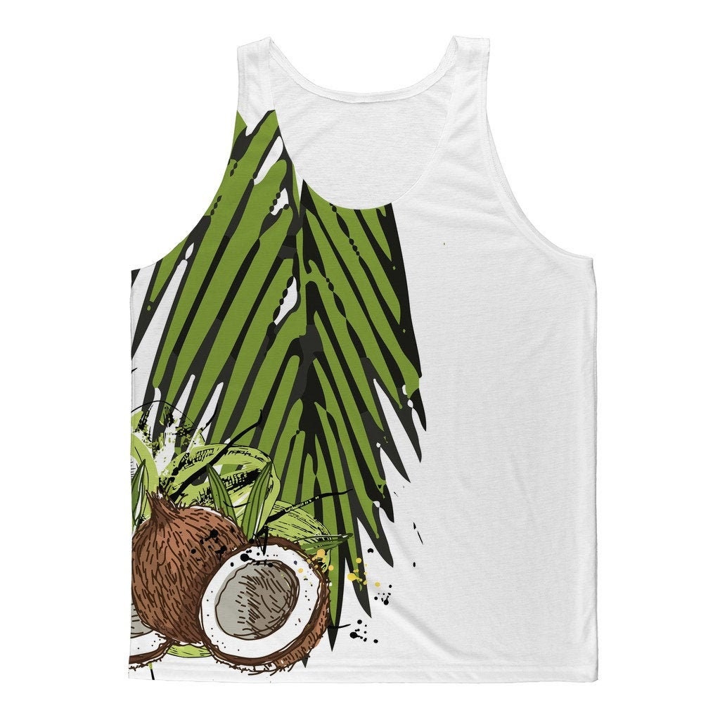 Coconut Stand Alloverprint Classic Tank Top - Etsy