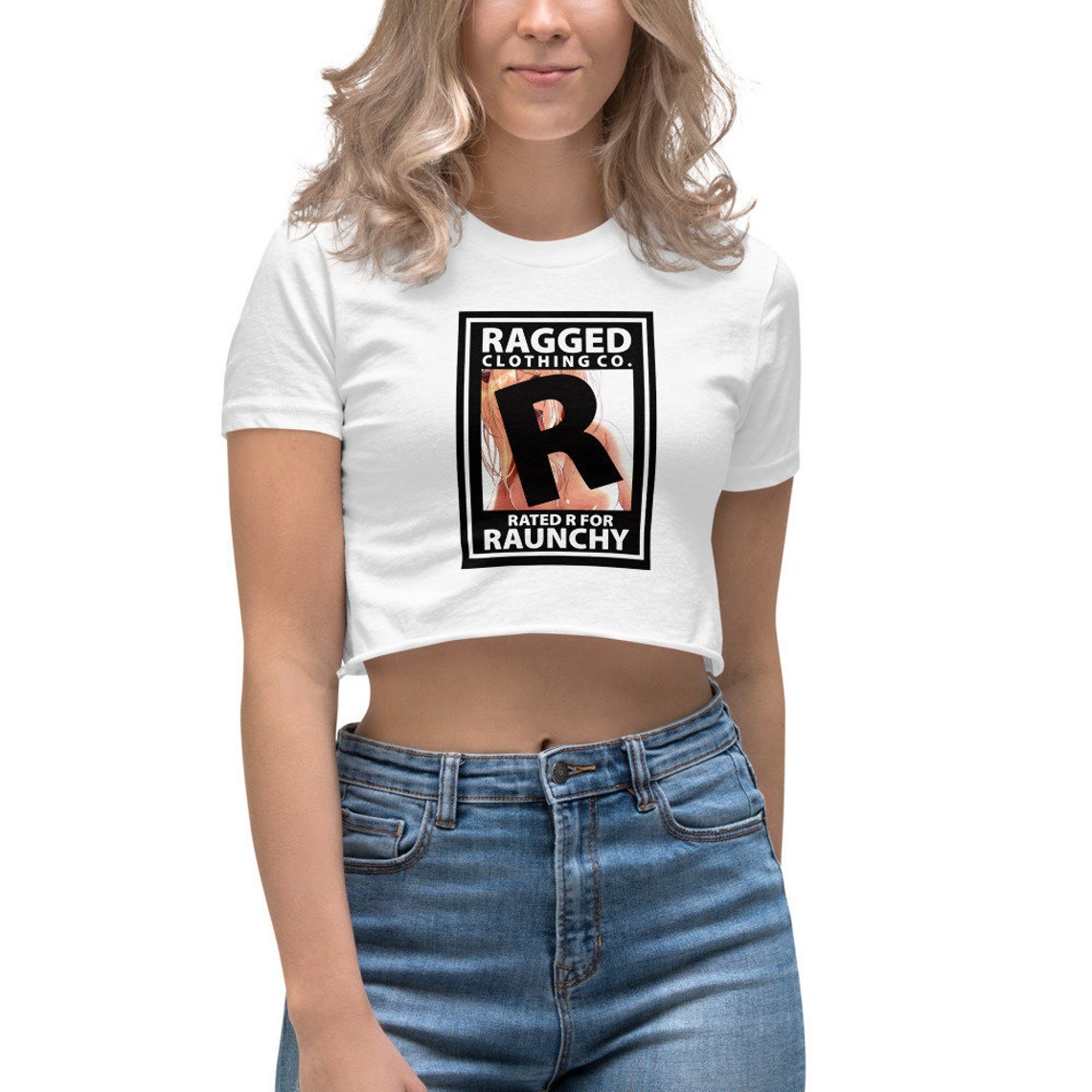 Rated R for Raunchy Women's Crop Top - Etsy