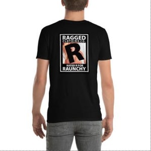 Rated R' for Raunchy Double Sided Print Short-sleeve Unisex T-shirt - Etsy