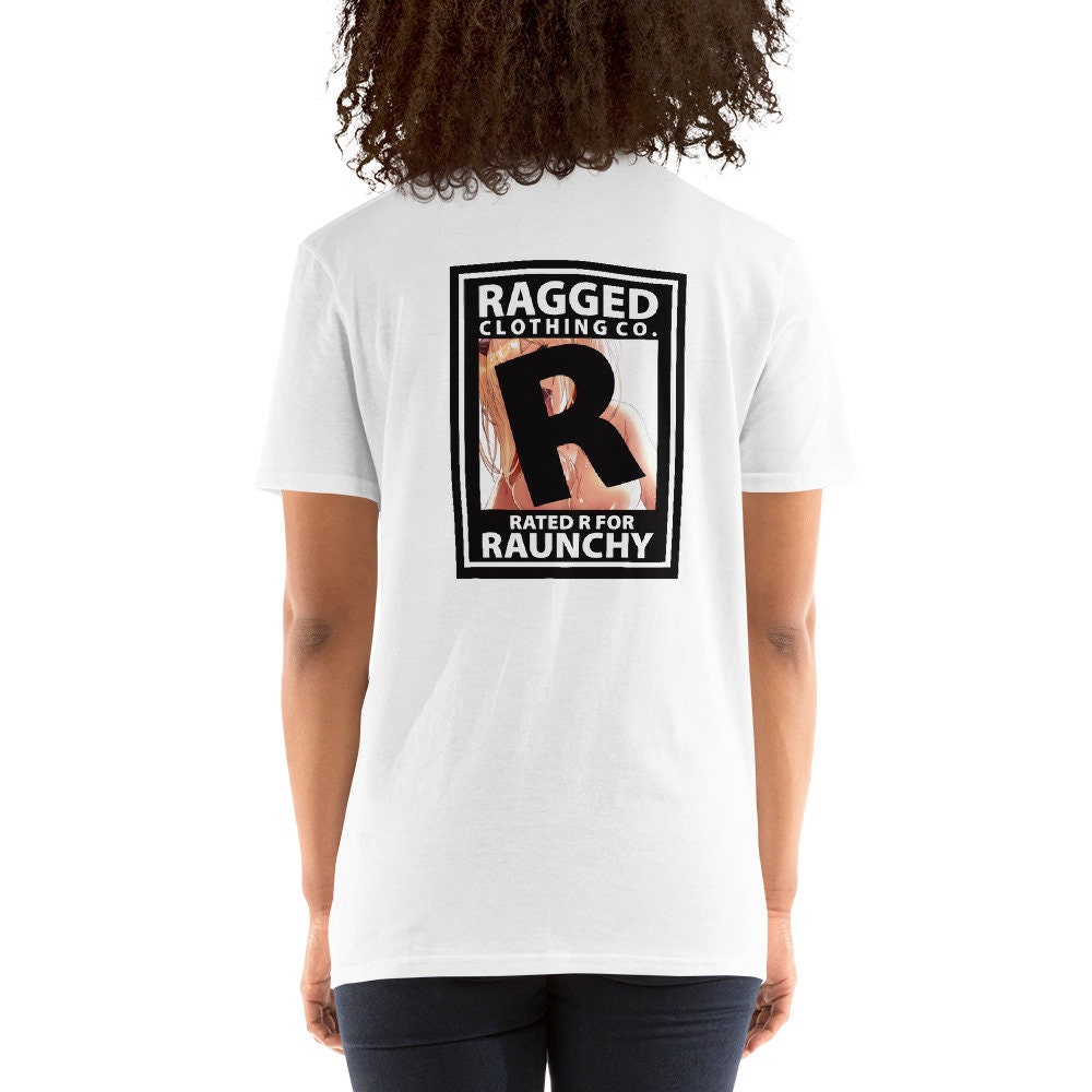 Rated R' for Raunchy Double Sided Print Short-sleeve - Etsy