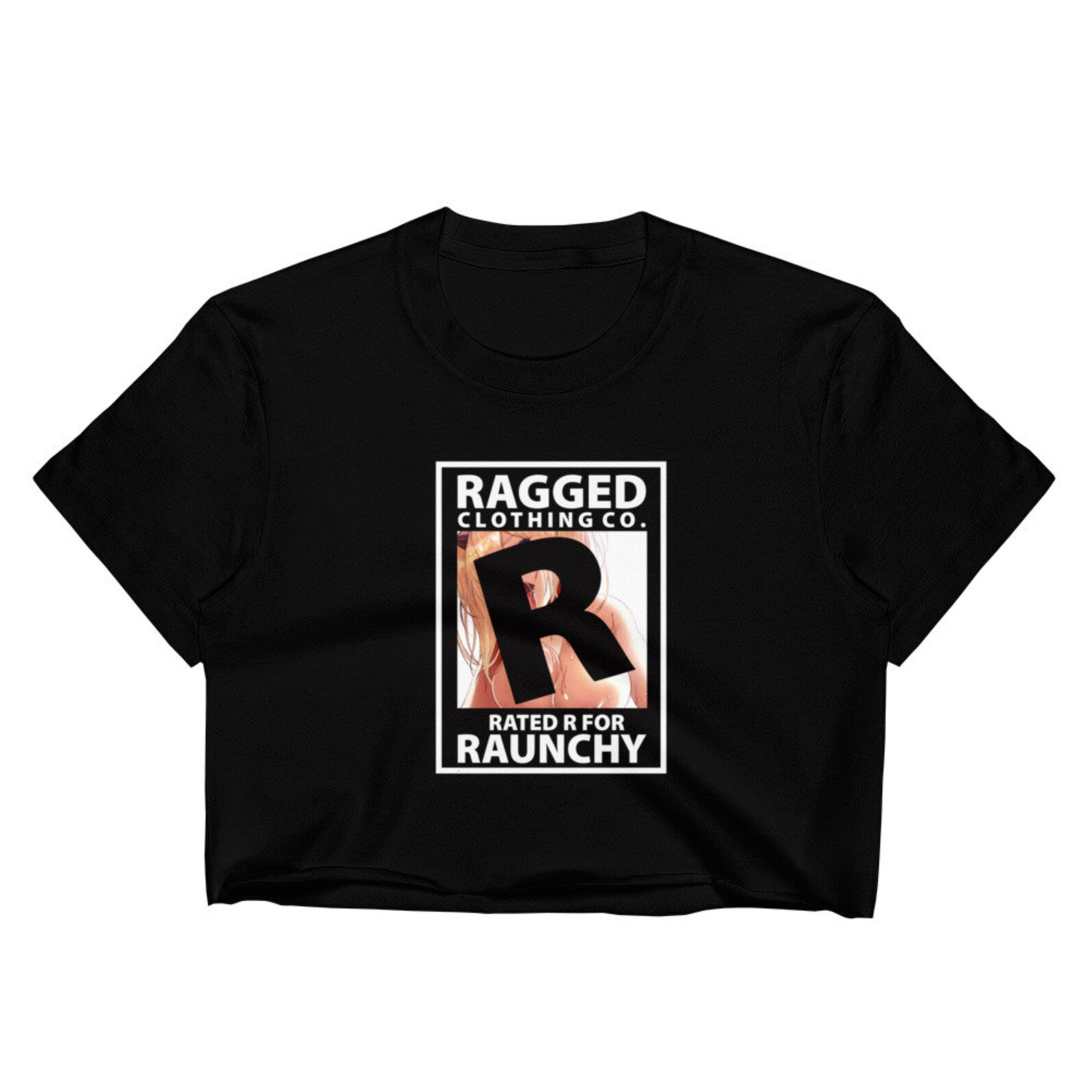 Rated R for Raunchy Women's Crop Top - Etsy