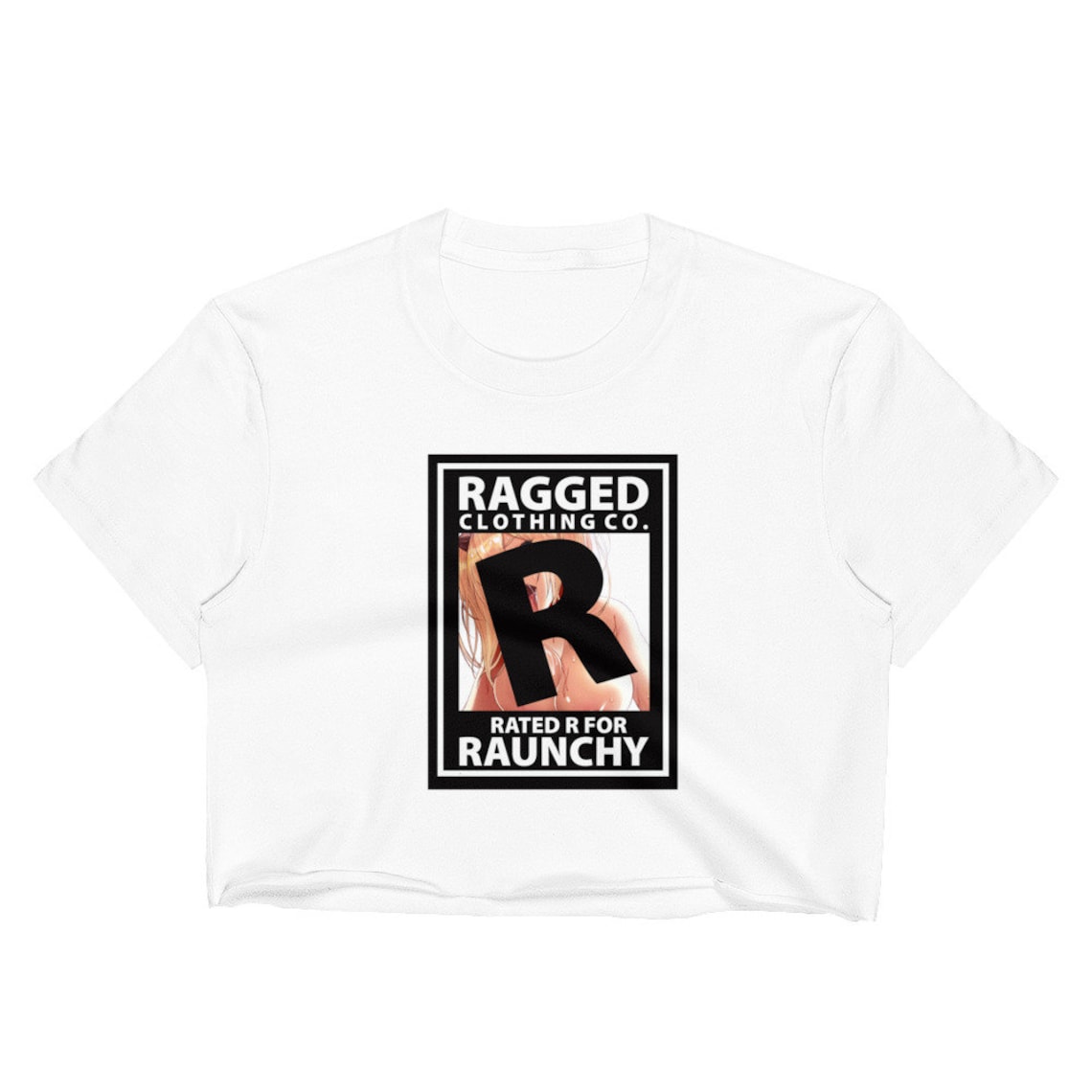 Rated R for Raunchy Women's Crop Top - Etsy