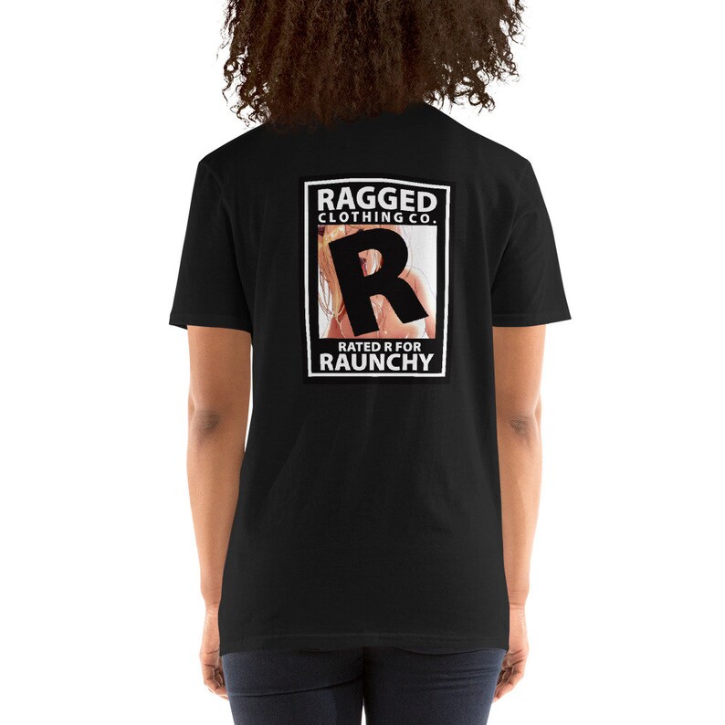 Rated R' for Raunchy Double Sided Print Short-sleeve Unisex T-shirt - Etsy