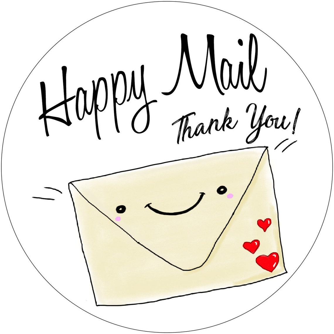 Happy Mail Stickers Small Business - Etsy
