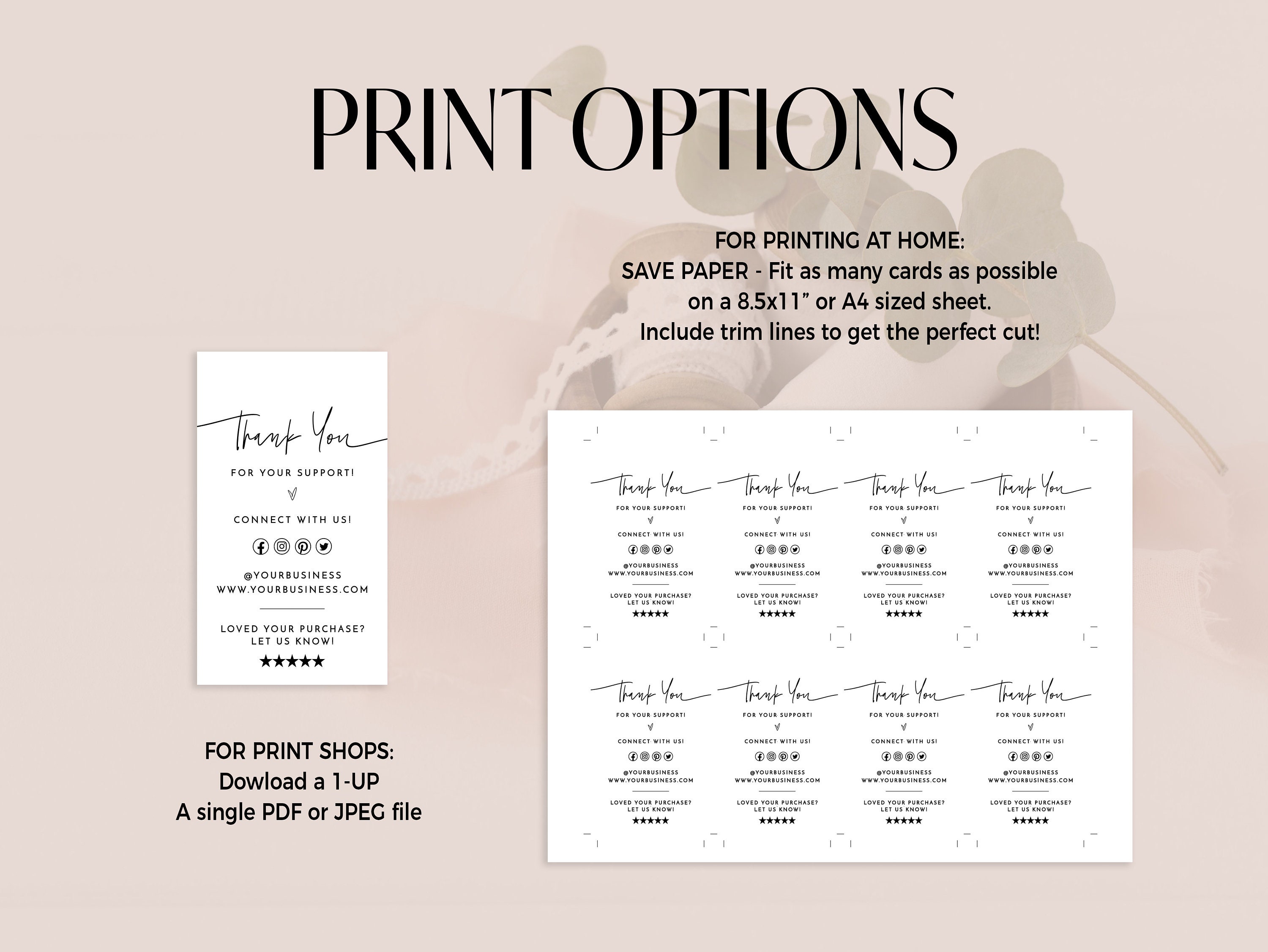 Modern Price Tag, Clothing Tag Template, Abstract Small Business Hang ...