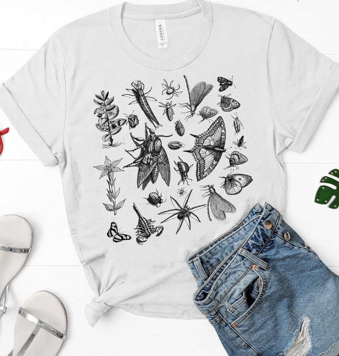 Insect Lovers Tshirt ,insect T Shirt,insect Tee, Insect Print,insect ...