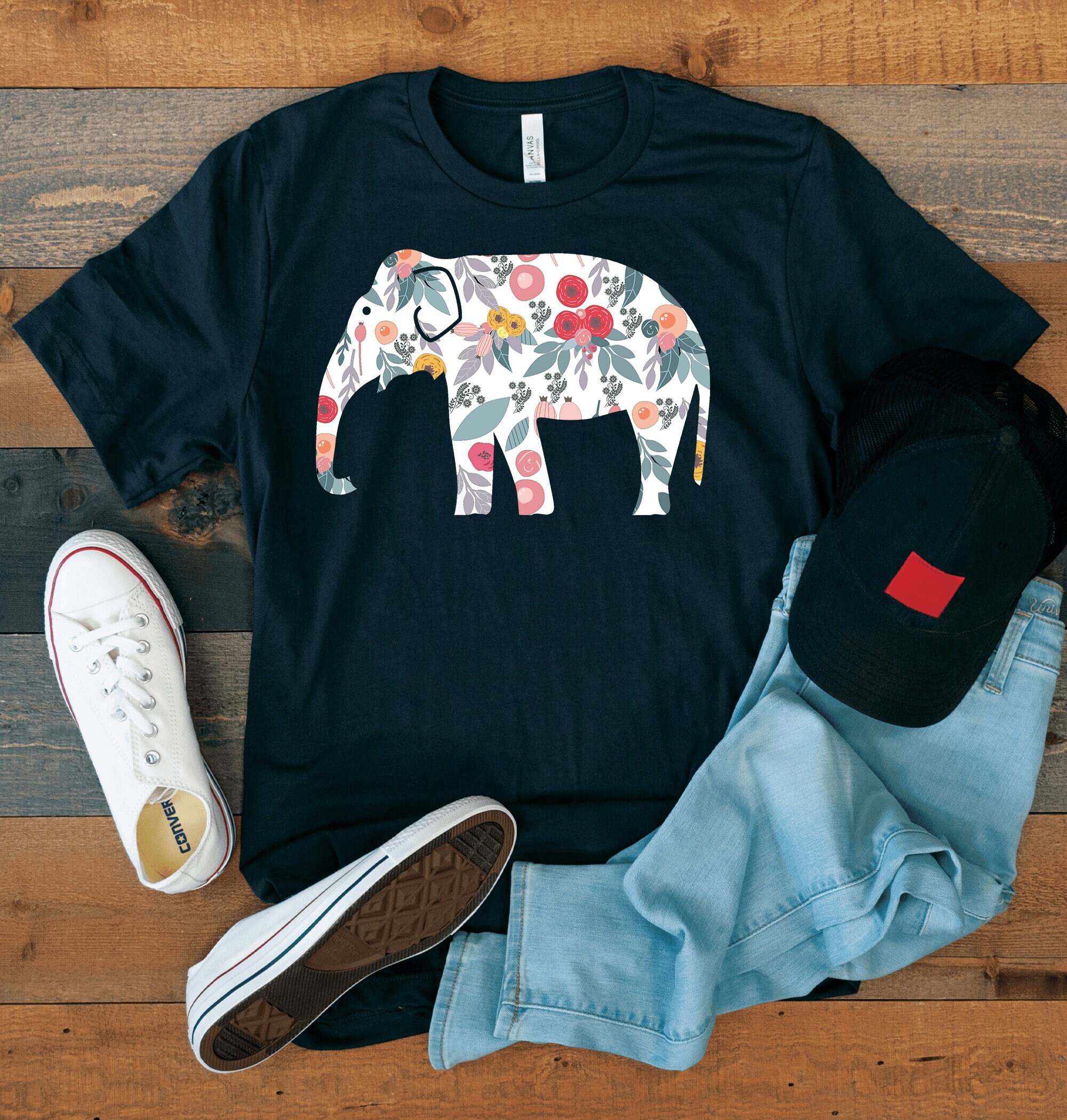 Elephant Tshirt, Elephant Lover, Elephant Tee, Elephant Kids Shirt ...
