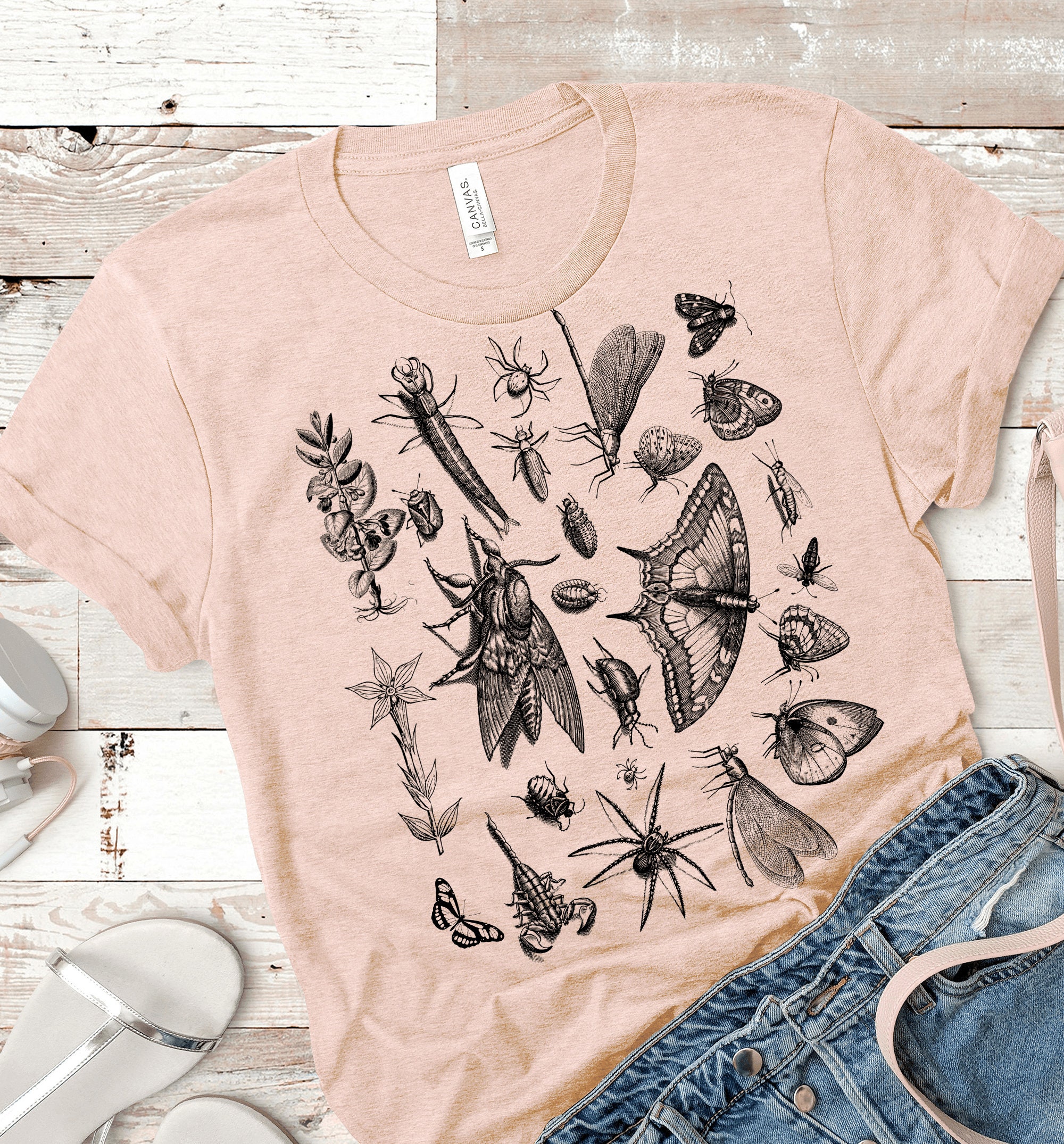 Insect lovers Tshirt Insect T shirtInsect Tee Insect | Etsy