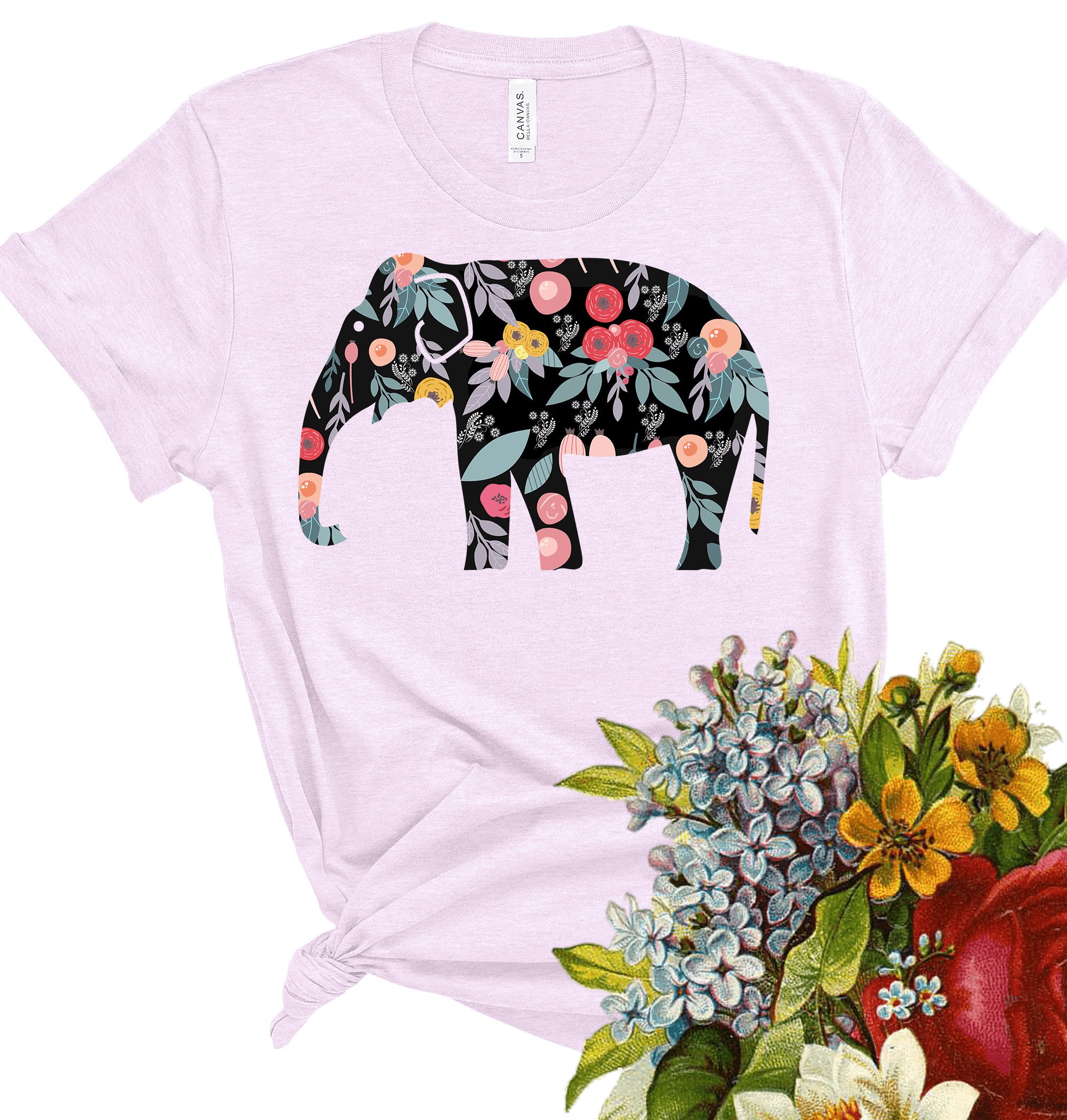 Elephant Tshirt, Elephant Lover, Elephant Tee, Elephant Kids Shirt ...