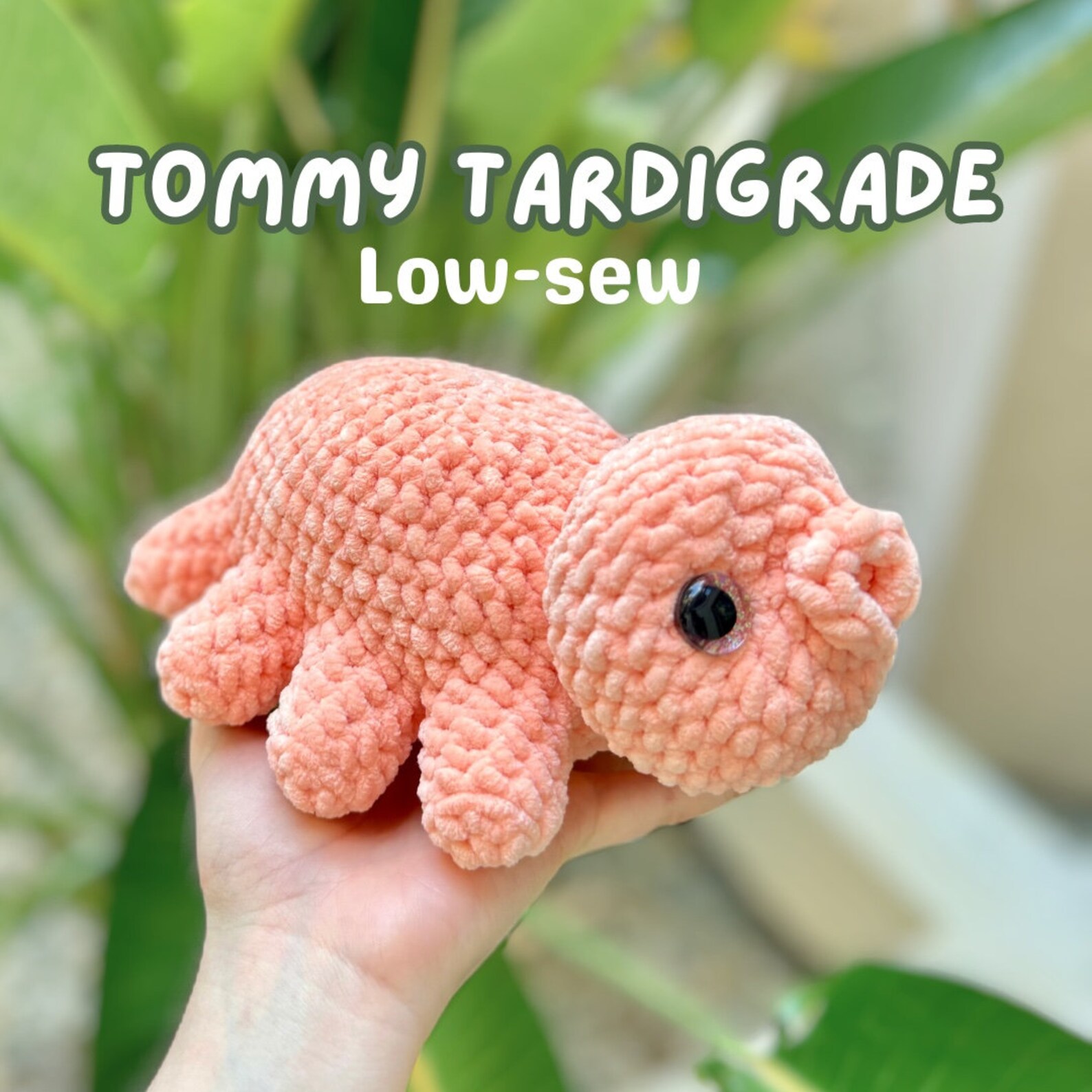 Crochet Tardigrade Pattern Bundle: No-sew & Low-sew Plushie (PDF ...